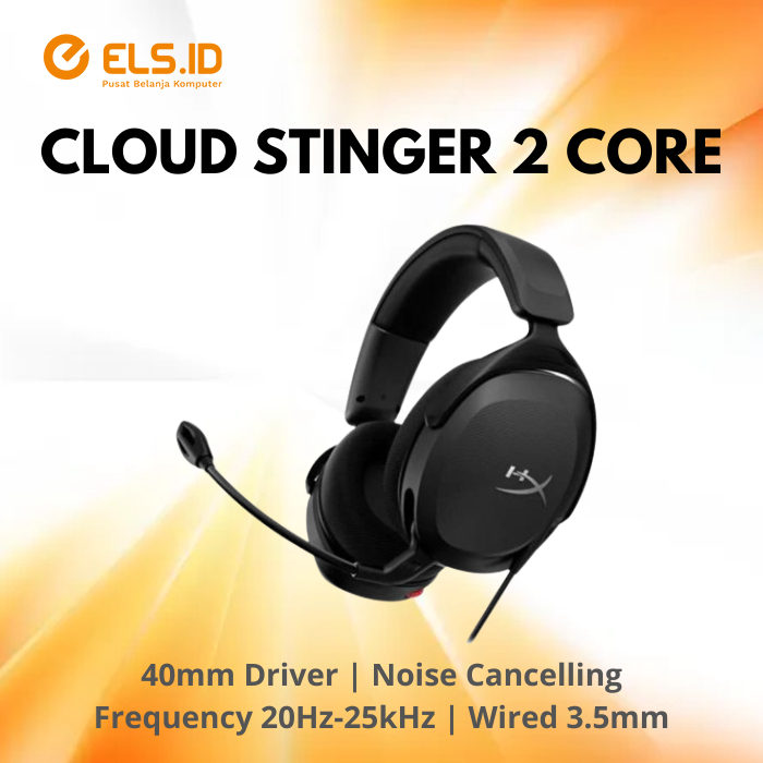 Jual HyperX Cloud Stinger 2 Core Wired Headset Gaming | Shopee Indonesia