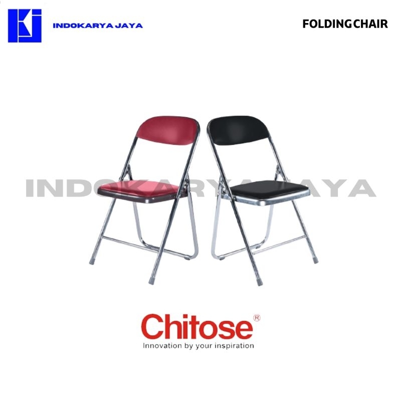 Jual CHITOSE Kursi Lipat Seri Folding Chair Type Yamato AA/NN | Shopee ...