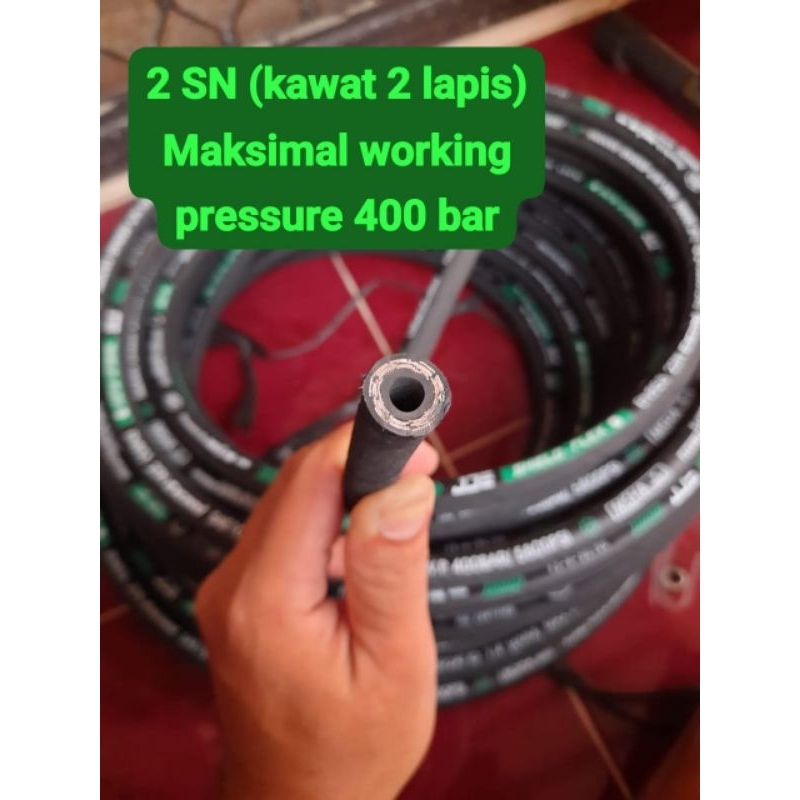 Jual SELANG HIGH PRESSURE AIPOWER 1700D, 3200, 3500, karcher HD 5/11 ...