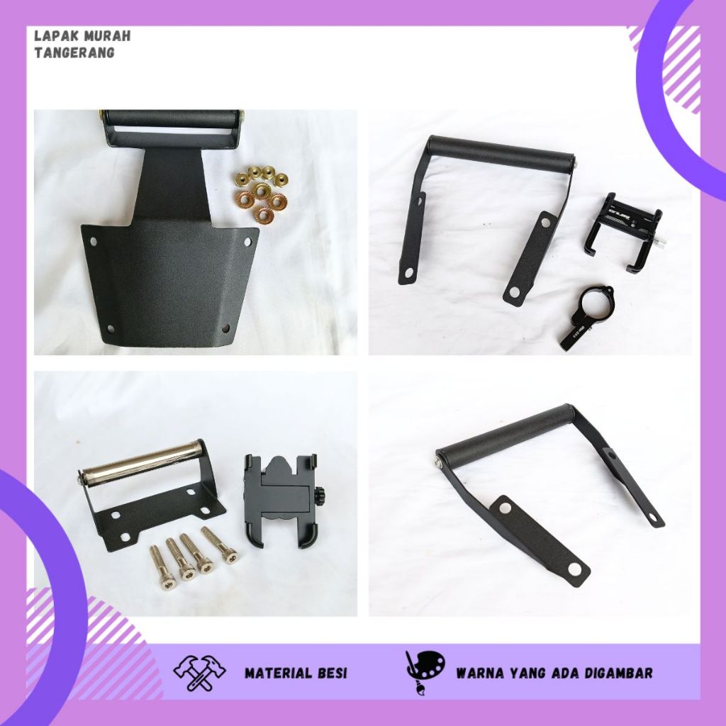 Jual PAKET HOLDER CB150 X HOLDER CBX HOLDER CB 150 X BREKET HOLDER CB ...