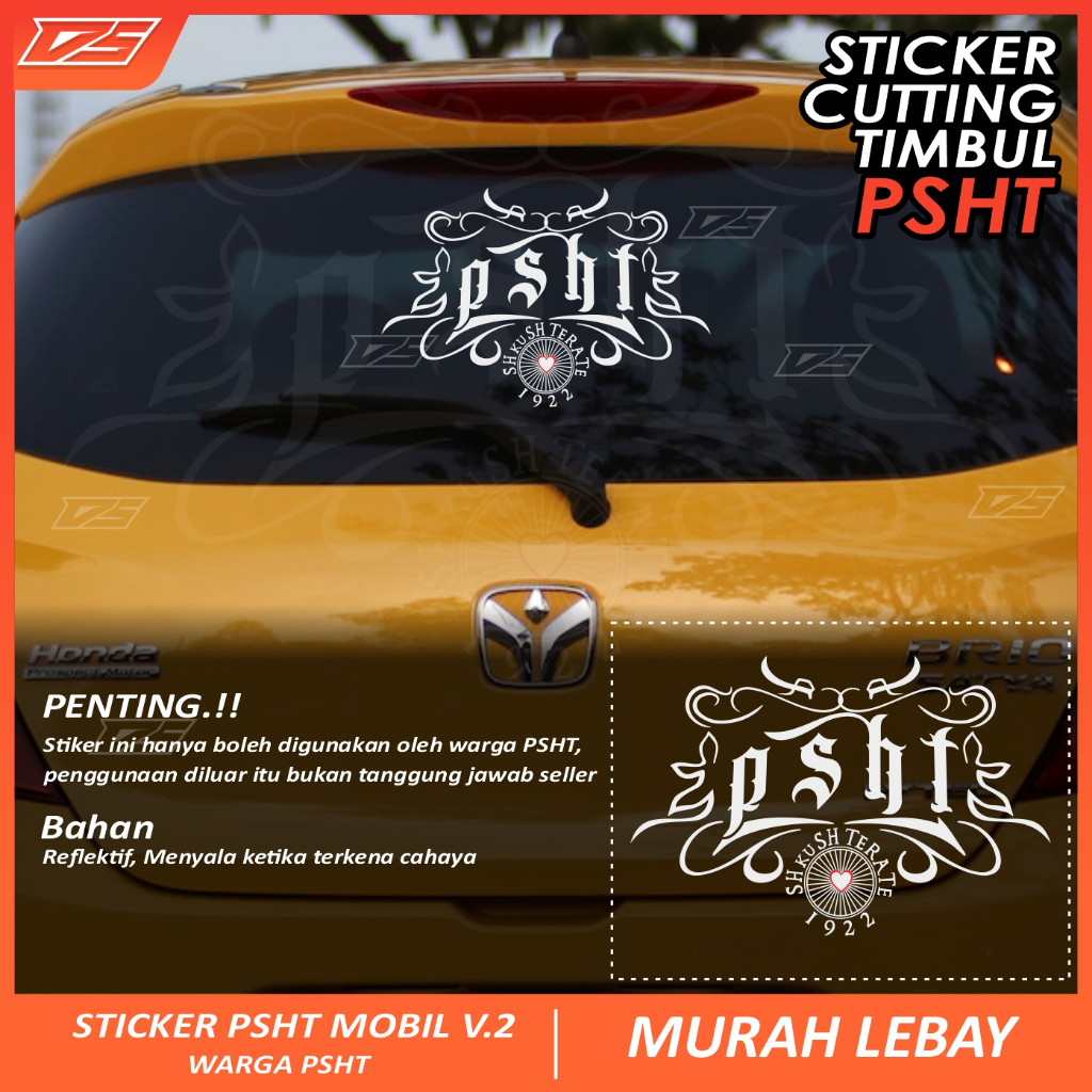 Jual Sticker PSHT Kaca mobil V.2 | Shopee Indonesia