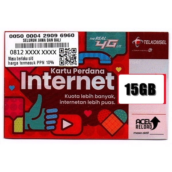 Jual KARTU PERDANA TELKOMSEL 29GB TELKOMSEL 29GB | Shopee Indonesia