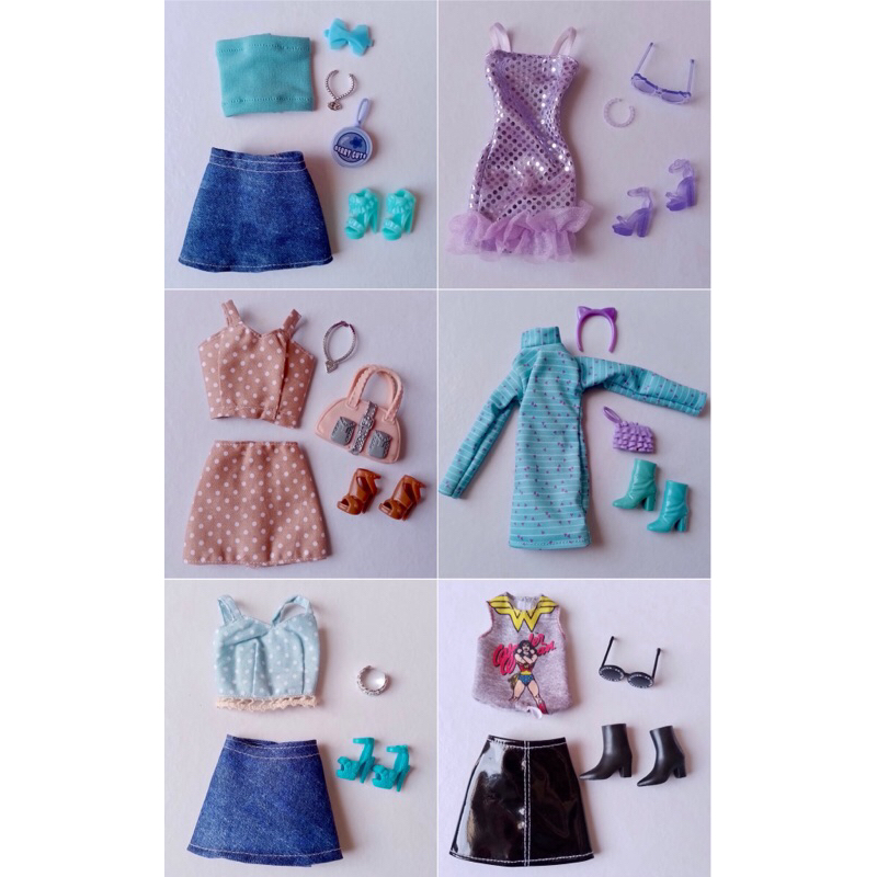 Jual Paket Baju Barbie Silakan Pilih Part 2 | Shopee Indonesia