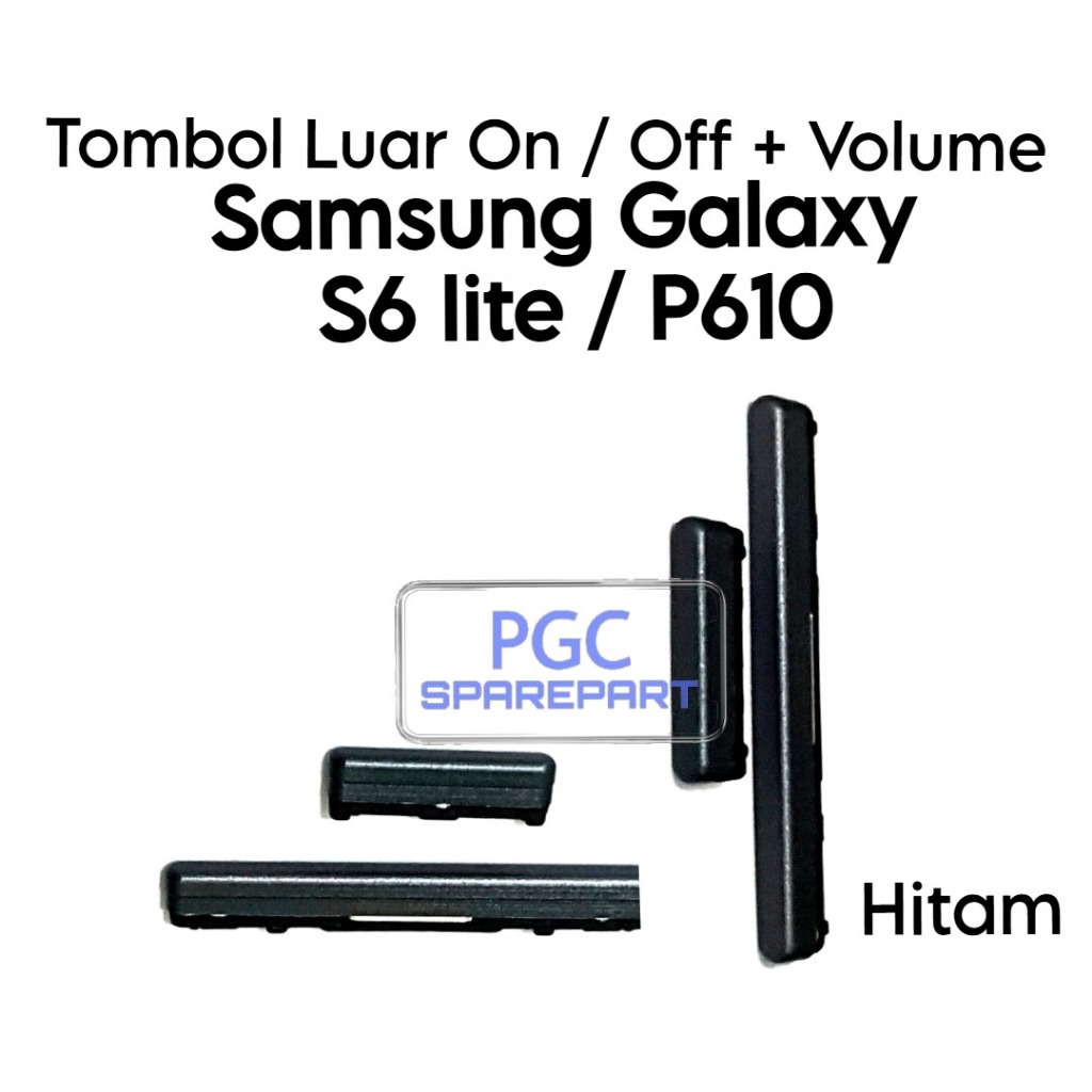 Jual Tombol Luar 1 Set Power On Off + Volume Samsung Galaxy Tab S6 Lite 2020 / SM-P610N / SM ...