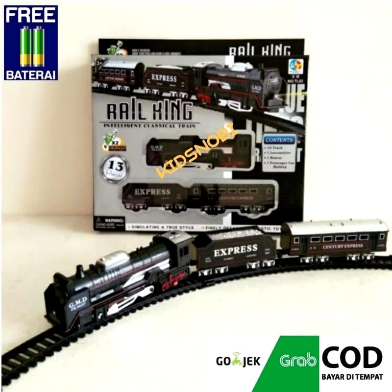 Jual Mainan Kereta Api Anak Rail King - 13 pcs | Shopee Indonesia