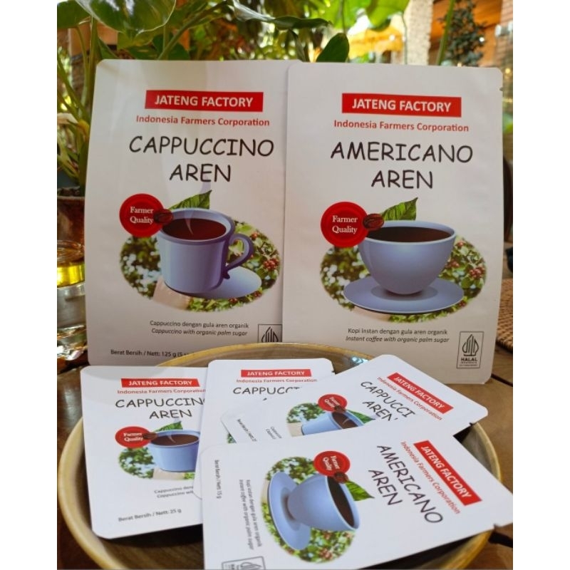 Jual Jateng Factory - Americano Aren (Kopi Instan Sachet) | Shopee ...
