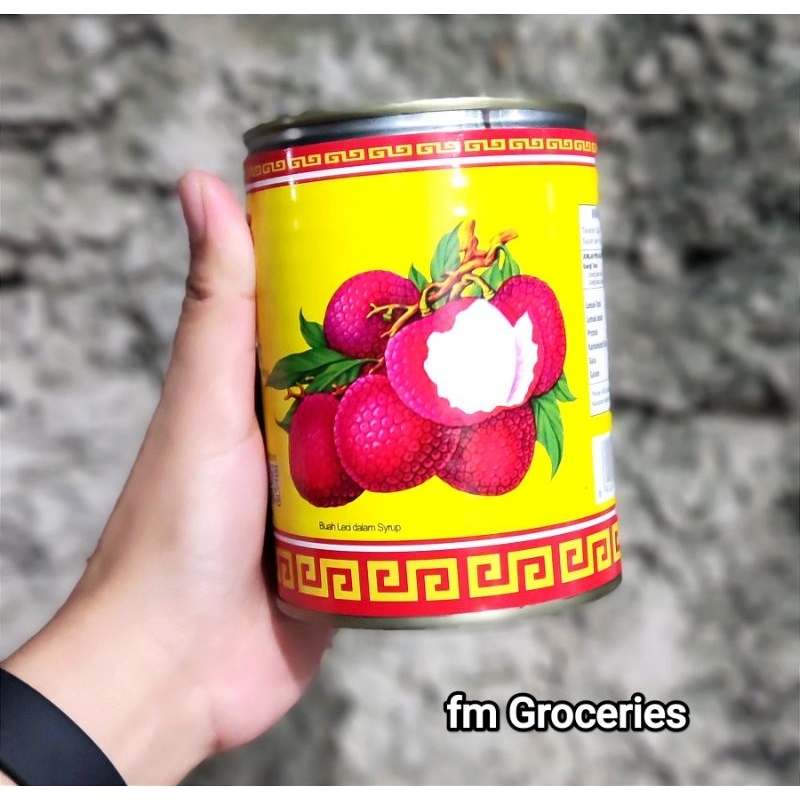Jual Lychees in Syrup | IKPS Leci kaleng 527gram | Shopee Indonesia