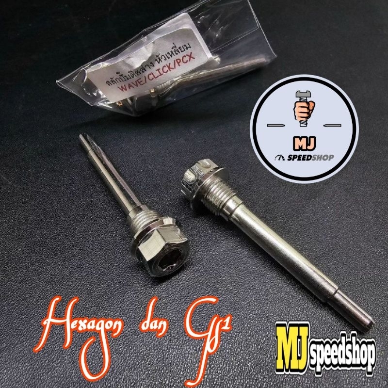 Jual BAUT TOJOSAN KALIPER BEAT SCOOPY PCX TOJOSAN KALIPER UNTUK NISSIN SAMURAI STAINLESS HENG ...