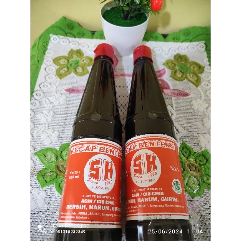 Jual Kecap Asin Benteng SH 620 ml Botol | Shopee Indonesia