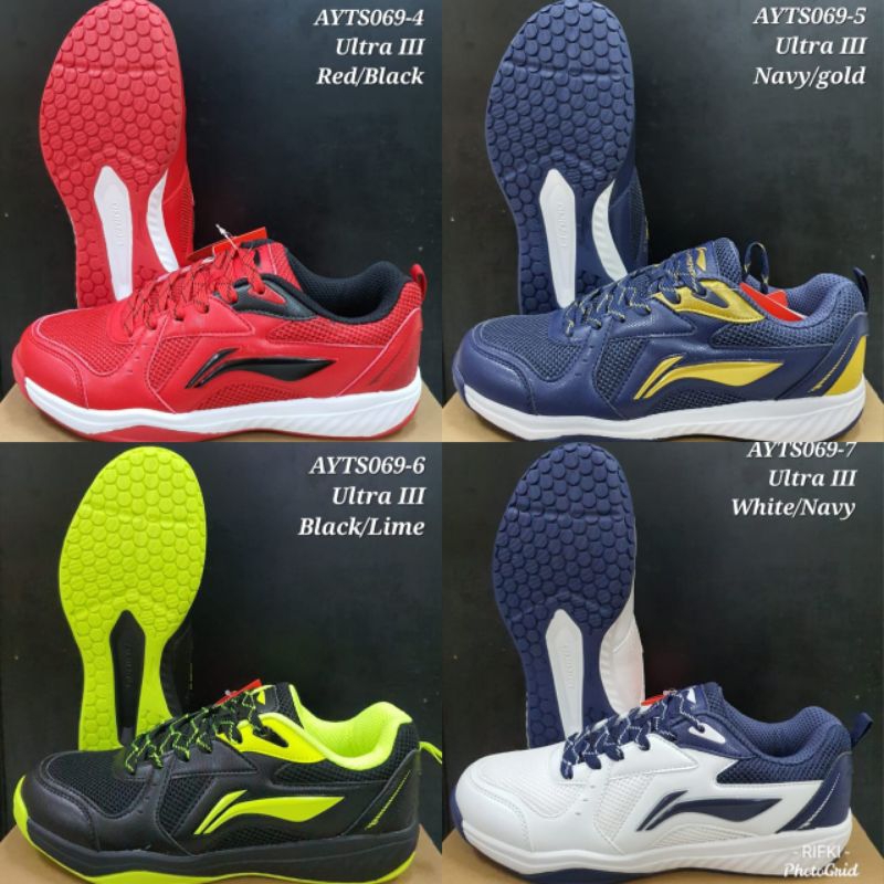 Jual SEPATU BADMINTON LINING ULTRA 3 NEW ORIGINAL | Shopee Indonesia