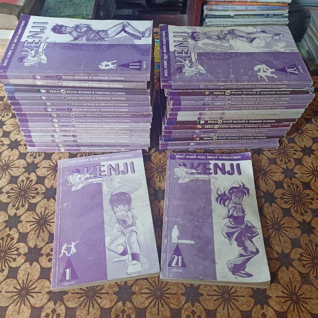 Jual + KENJI Reguler - Komik Cabutan Elex Media | Shopee Indonesia