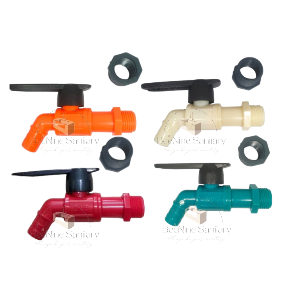 Jual Kran Dinding PVC MDN / Kran Taman PVC / Keran Plastik / Kran Air ...