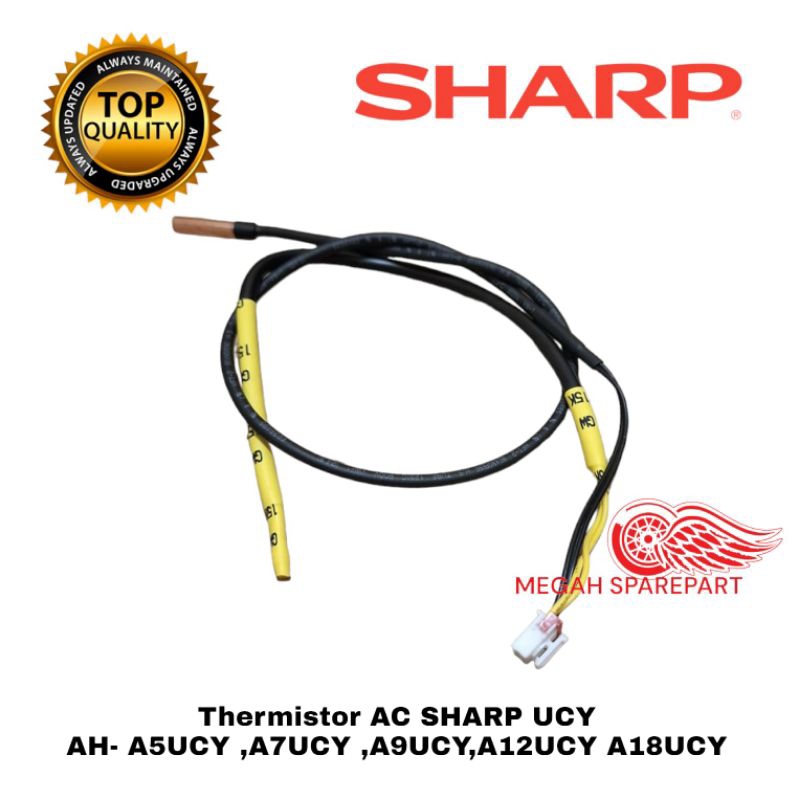 Jual Thermistor AC SHARP UCY VEY R32 R410 Original | Shopee Indonesia