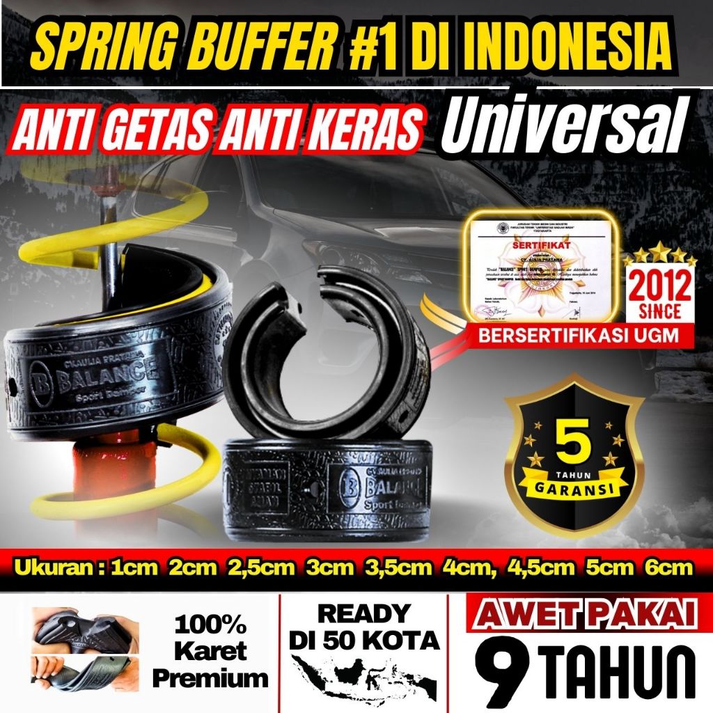 Jual Karet Stabilizer Spring Buffer Damper Dumper Peredam Shock Mobil ...