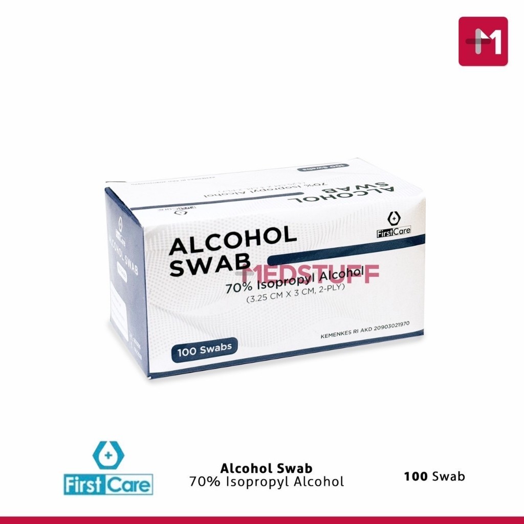 Jual Alkohol Swab First Care Kapas Alkohol Tissue Alkohol | Shopee ...