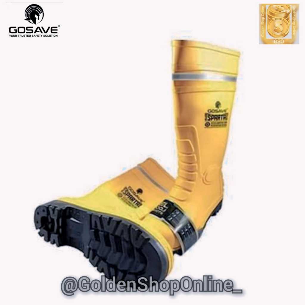 Jual Gosave Sepatu Safety Sparta Kuning | Shopee Indonesia