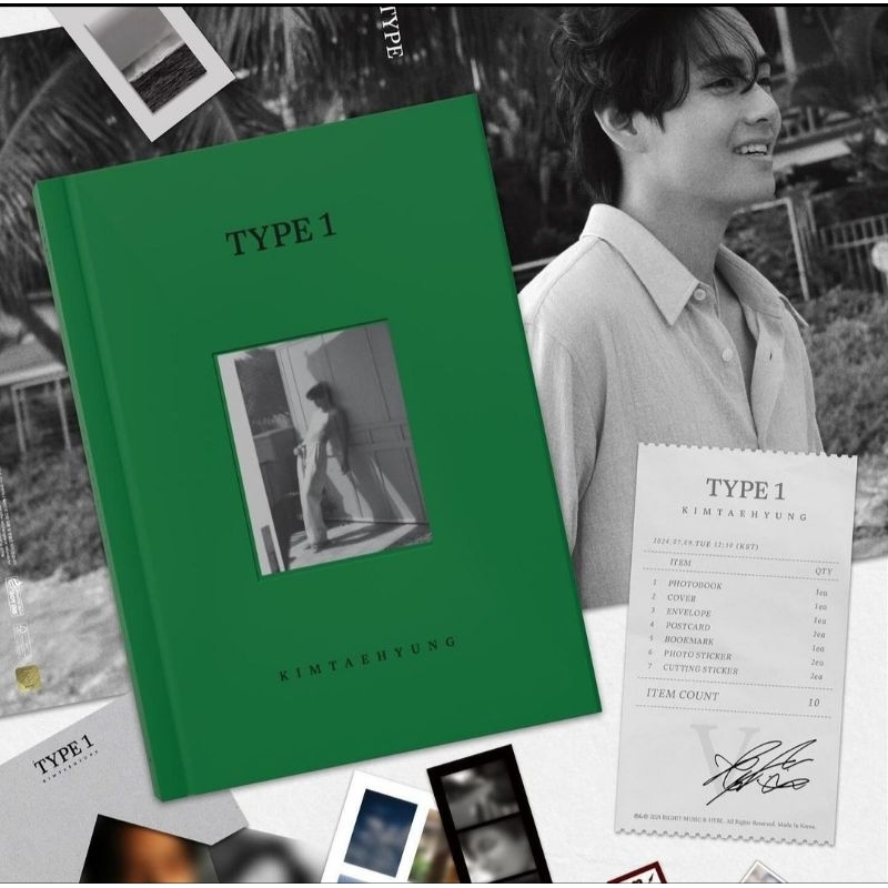 Jual OFFICIAL BTS V KIM TAEHYUNG V TYPE 1 MAGAZINE PHOTOBOOK | Shopee Indonesia