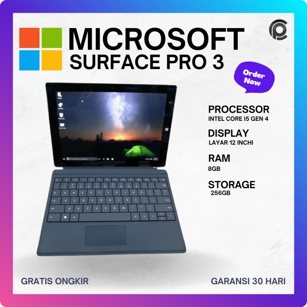 Jual Microsoft Surface Pro 7 Pro 5 Pro 6 Pro 4 Pro 3i5 gen 7 gen 10 Laptop Tablet Bekas terawat ...
