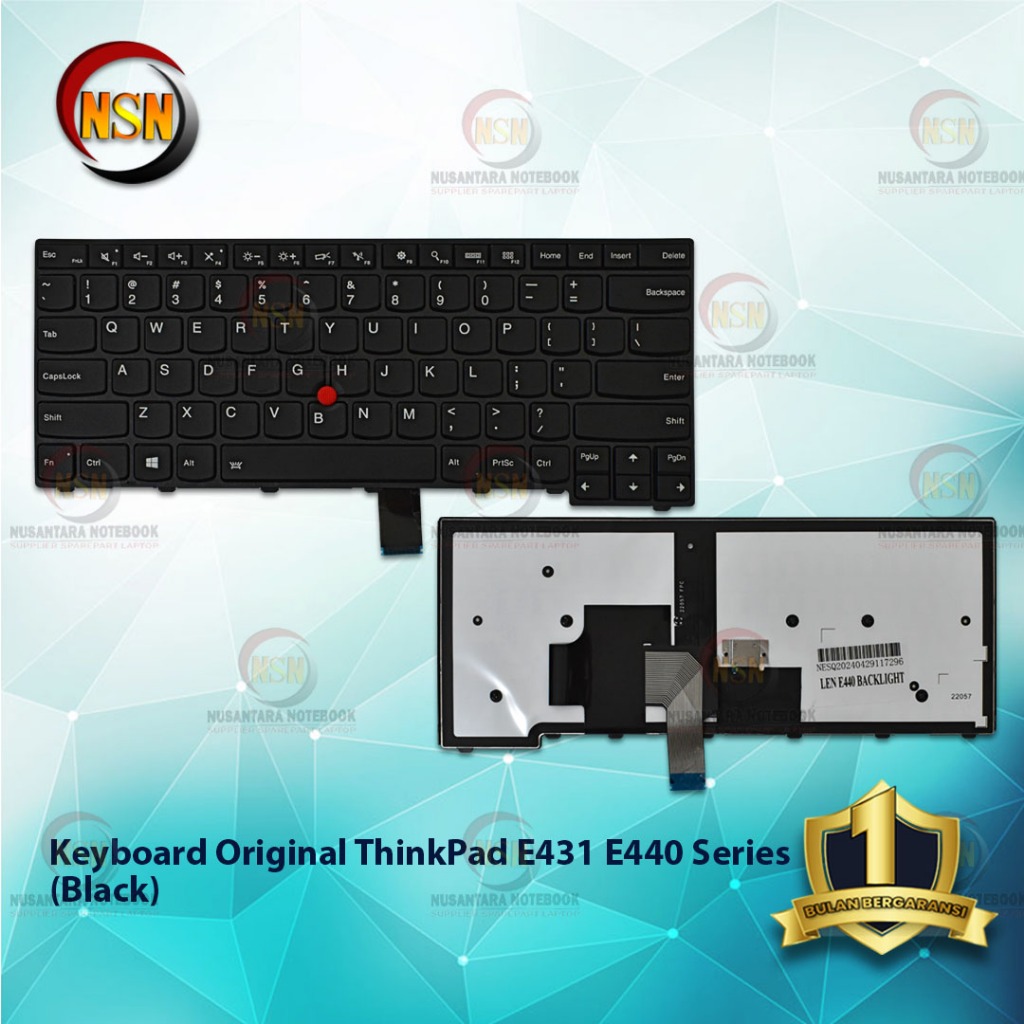 Jual Keyboard Laptop Original Lenovo Thinkpad E431 E440 Black (Backlight) | Shopee Indonesia