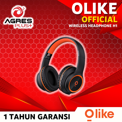 Jual OLIKE H1 Headphone Bluetooth 5.3 Headset Wireless MIC High Quality ...