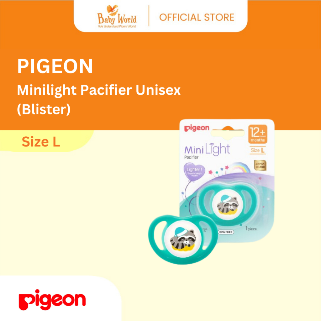 Jual PIGEON Minilight Pacifier L Size Unisex (Blister) | Shopee Indonesia