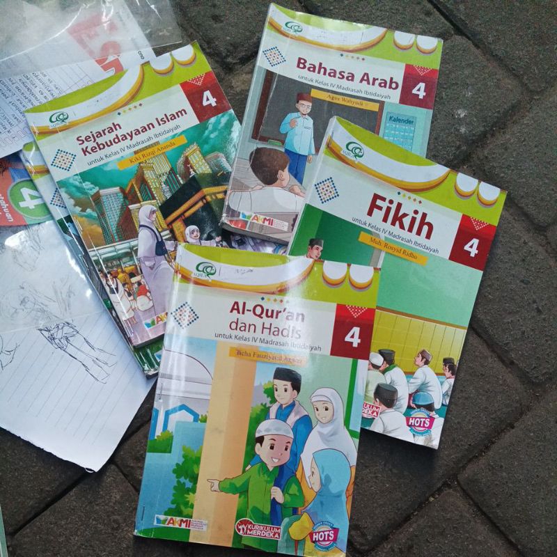 Jual BUKU PELAJARAN SD/MI BAHASA ARAB, AKIDAH AKHLAK, AL-QUR'AN HADITS,SKI,FIKIH,AQILA, ORIGINAL ...