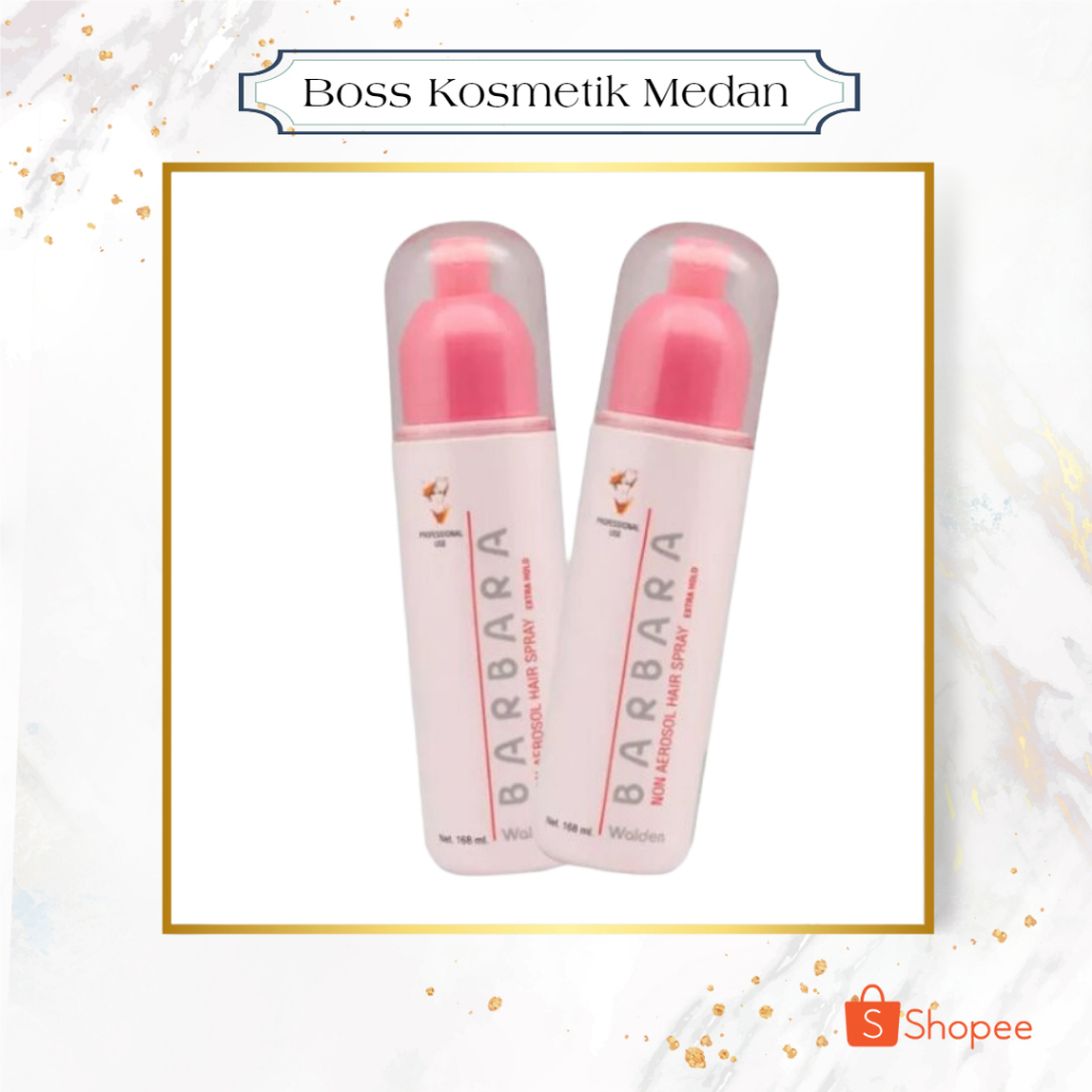 Jual Barbara walden Non aerosol hair spray extra hold 168ml | Shopee Indonesia