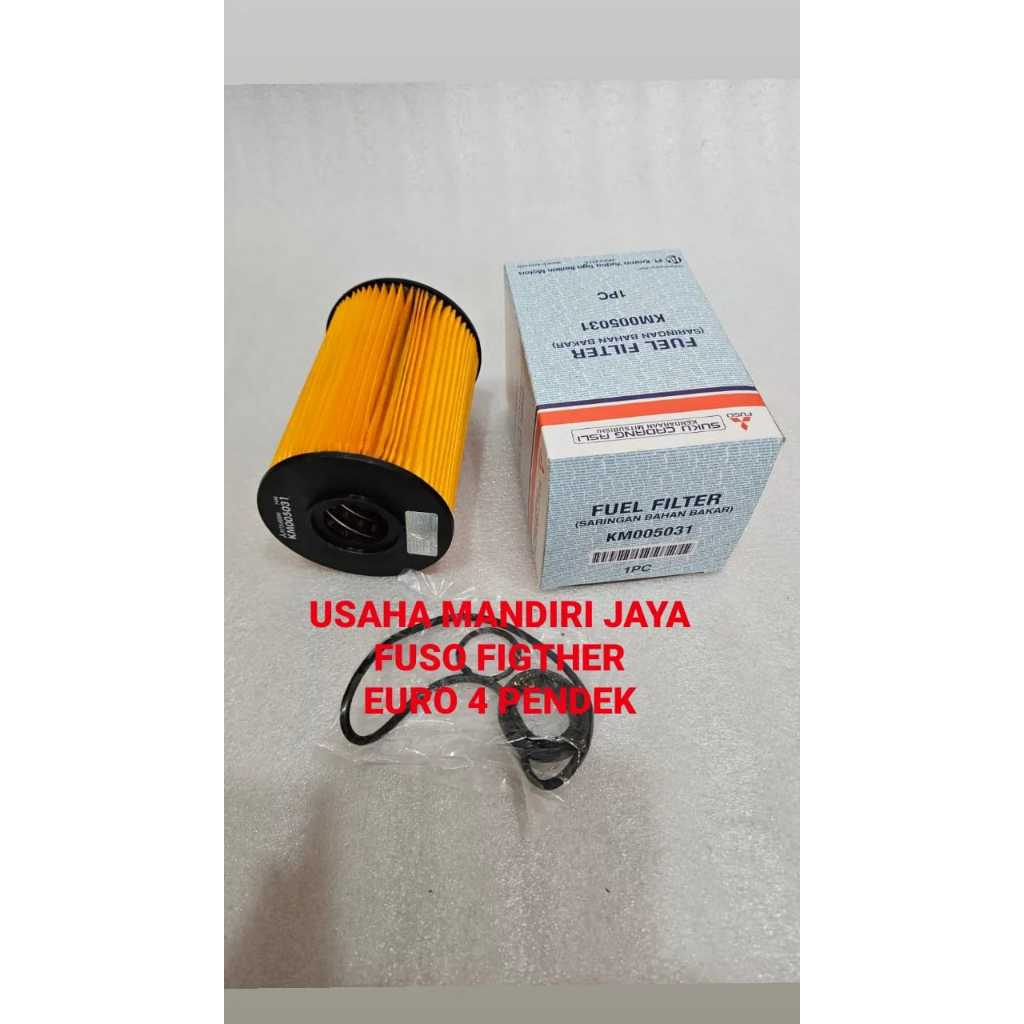 Jual FUEL FILTER FILTER SOLAR FUSO FIGHTER EURO 4 PENDEK KM005031 ...