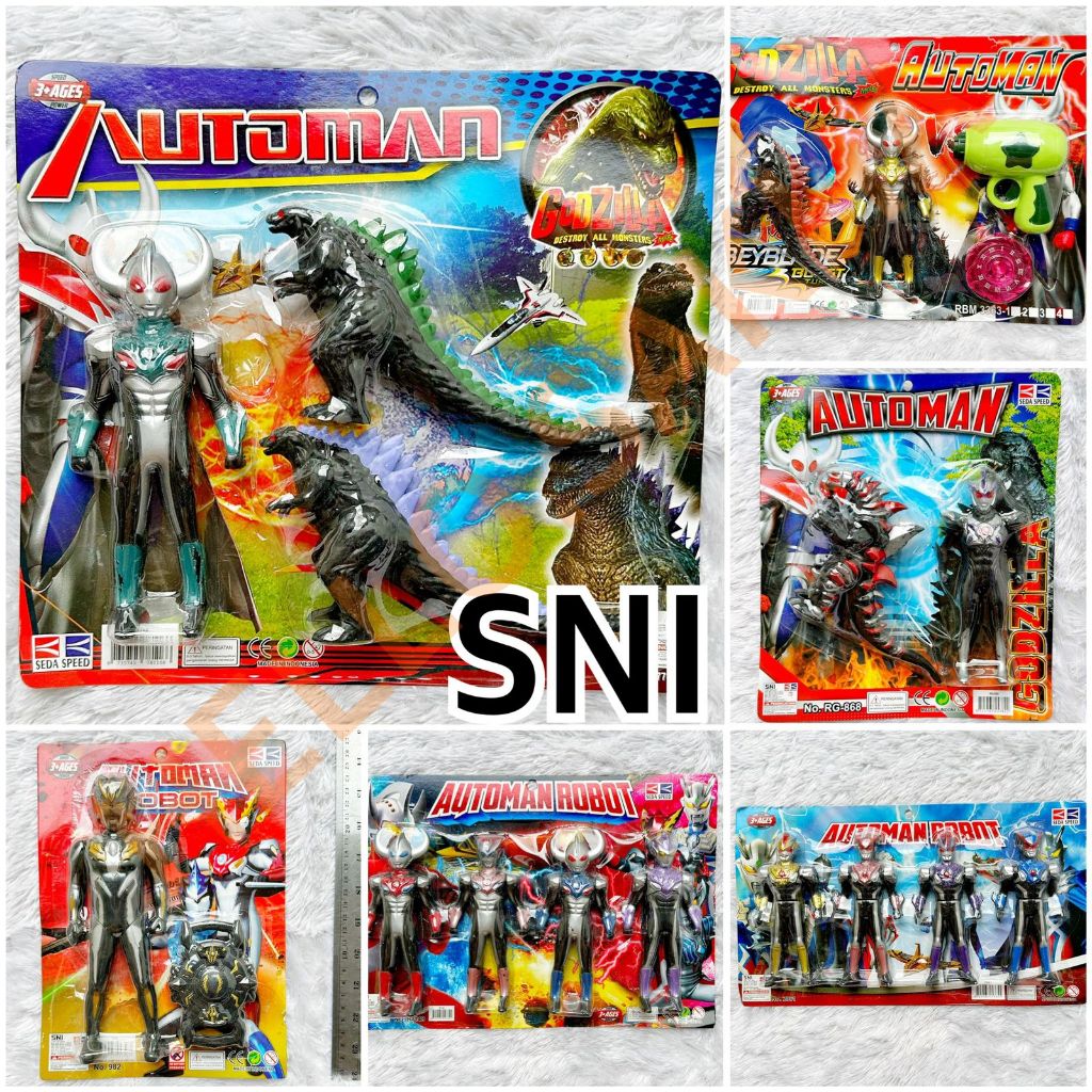 Jual MAINAN AUTOMAN ROBOT ROBOTAN SUPERHERO MIRIP ULTRAMAN ADA SENJATA TEMBAK TEMBAKAN DAN LAWAN ...