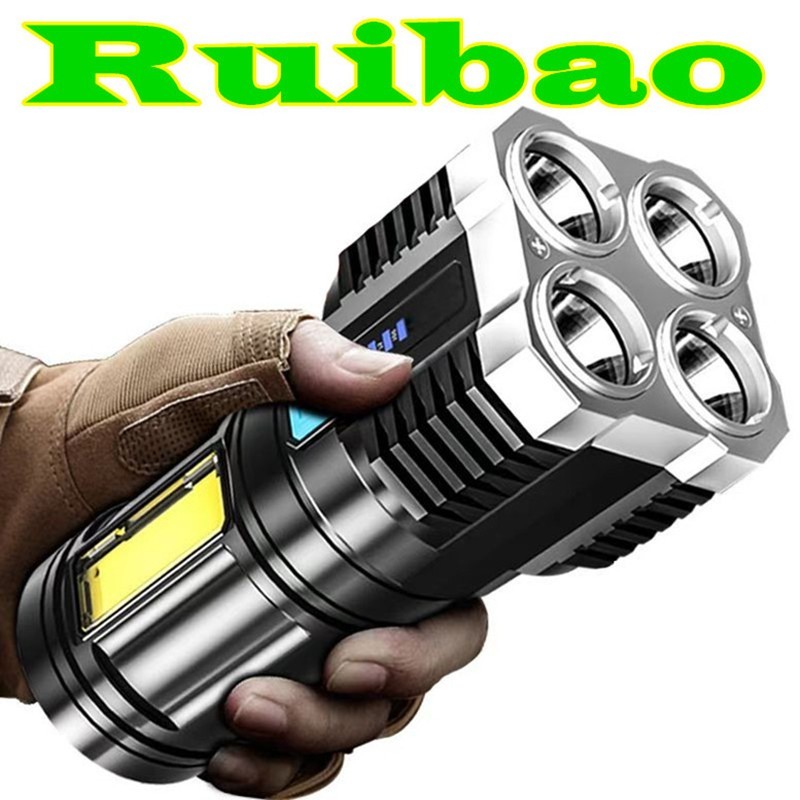 Jual Senter LED COB / Senter Rechargeable USB 3 Mode C216 | Shopee ...