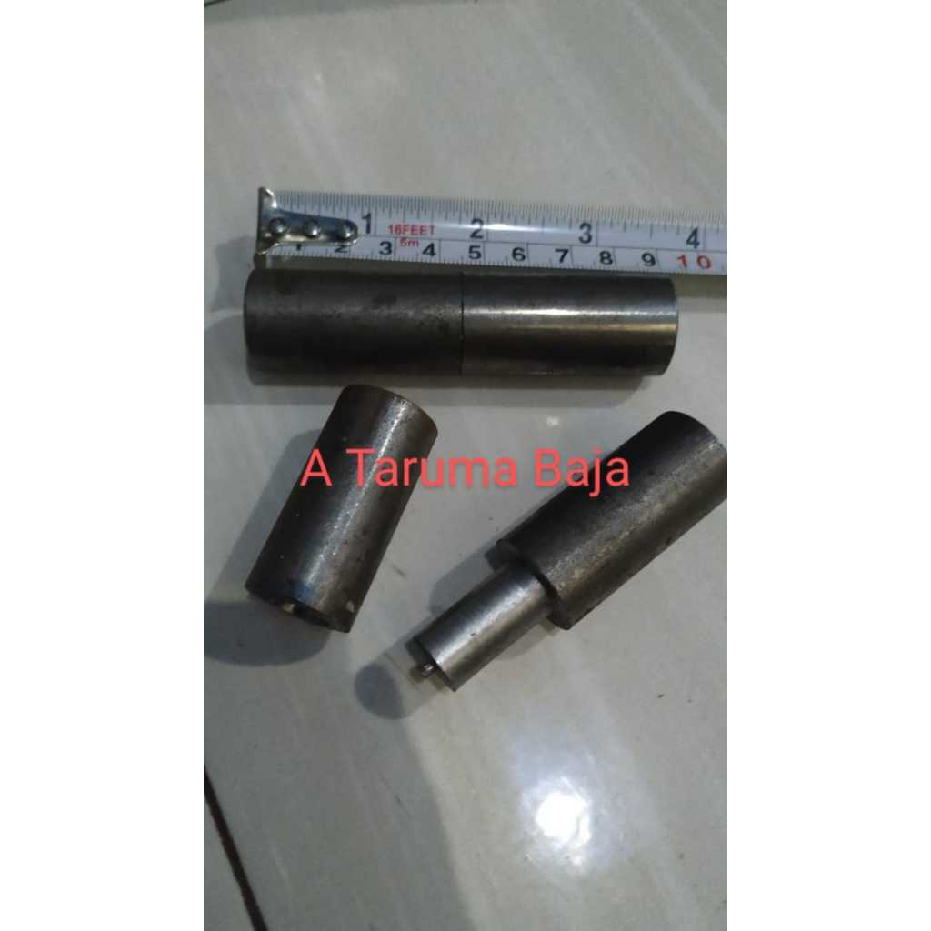 Jual Engsel AS 7/8 inchi x 9 cm, Engsel Bubut 22mm x 9cm, Engsel Pagar ...