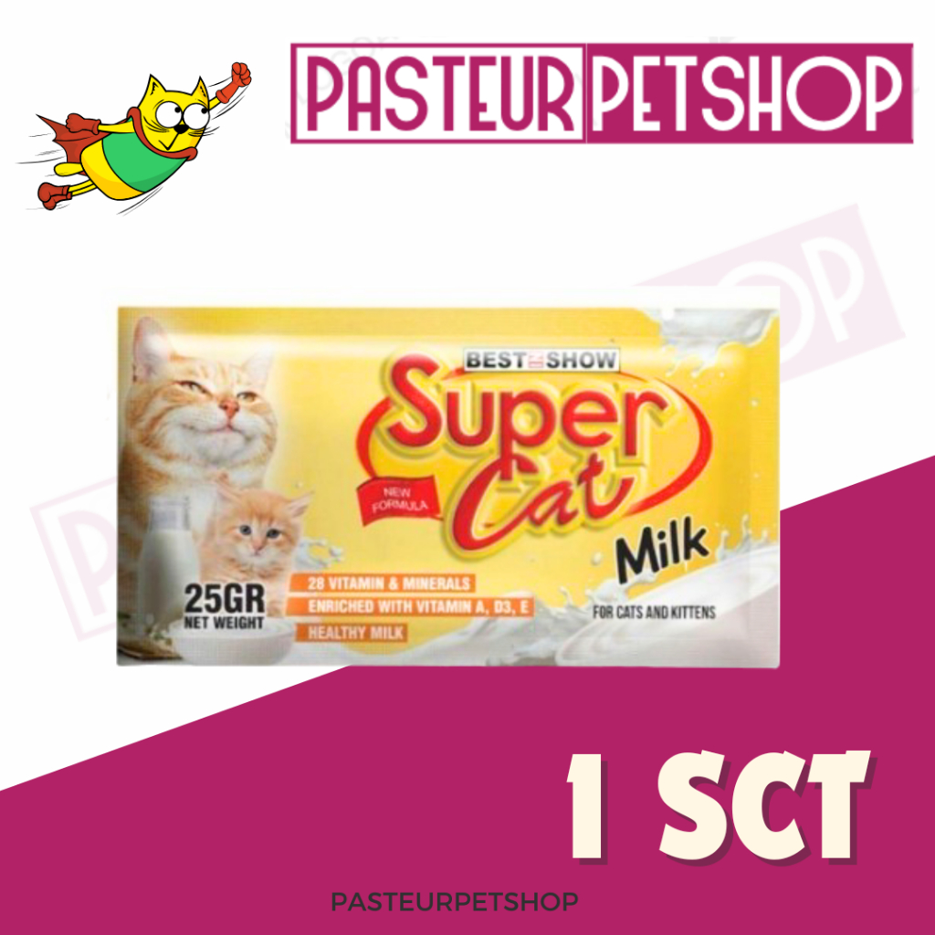 Jual Susu Kucing Super Cat Milk Sachet 25gr | Shopee Indonesia