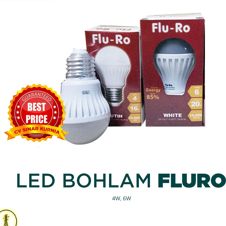 Jual LAMPU LED FLURO 4W SNI MURAH | Shopee Indonesia