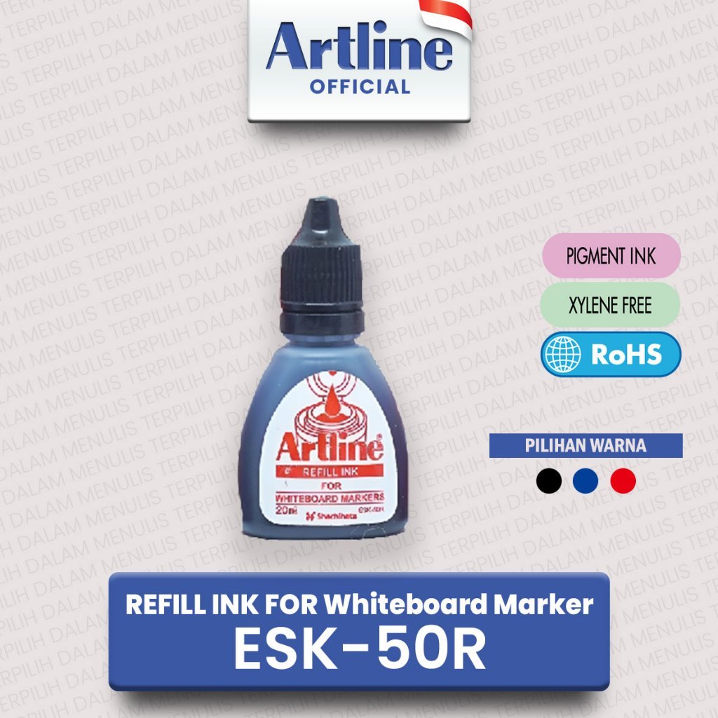 Jual REFILL ISI SPIDOL ARTLINE Tinta Isi Ulang Refill Ink For ...