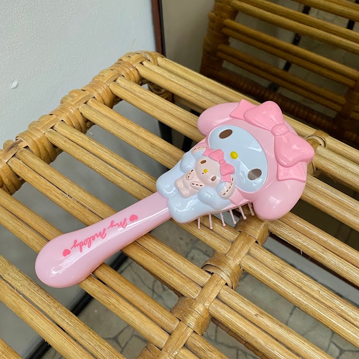 Jual Sisir Rambut Karakter Sanrio My Melody Pompompurin Kuromi Ungu ...