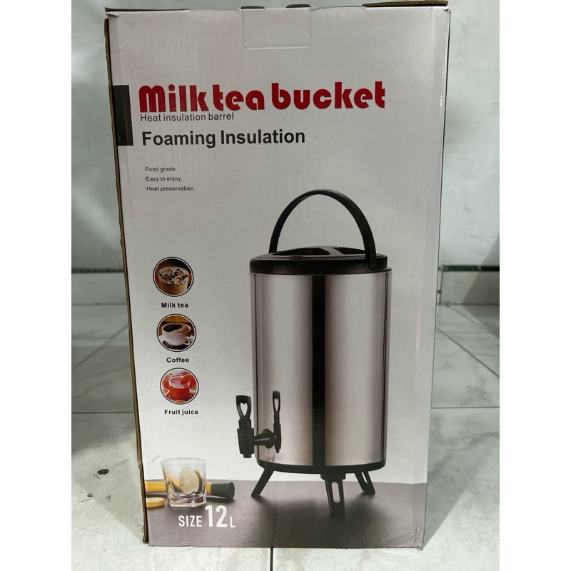 Jual Termos Air Milk Tea Bucket Water / Dispenser Minuman Serbaguna ...