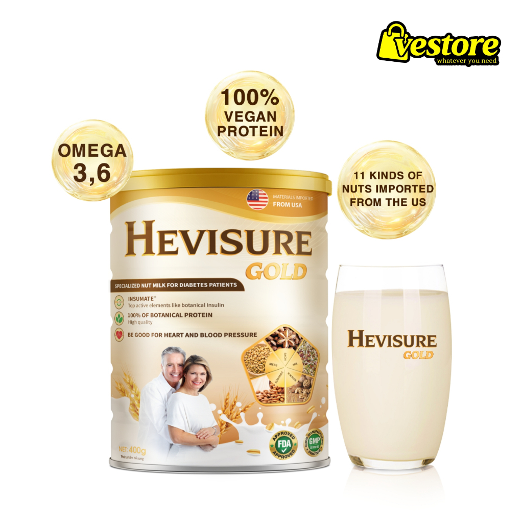 Jual ORIGINAL KEMASAN KALENG HEVISURE GOLD SUSU DIABETES KENCING MANIS ...