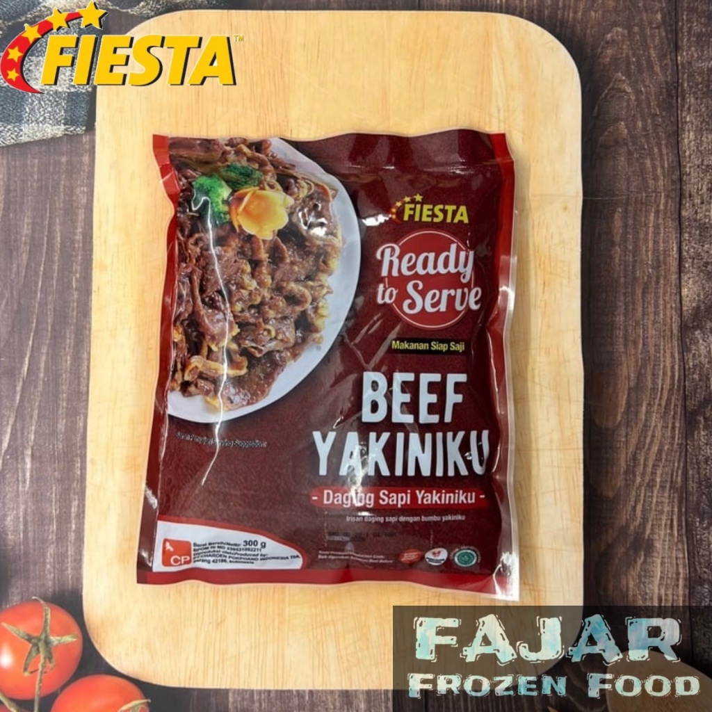 Jual FIESTA READY TO SERVE BEEF YAKINIKU 300GR | FIESTA SIAP SAJI ...