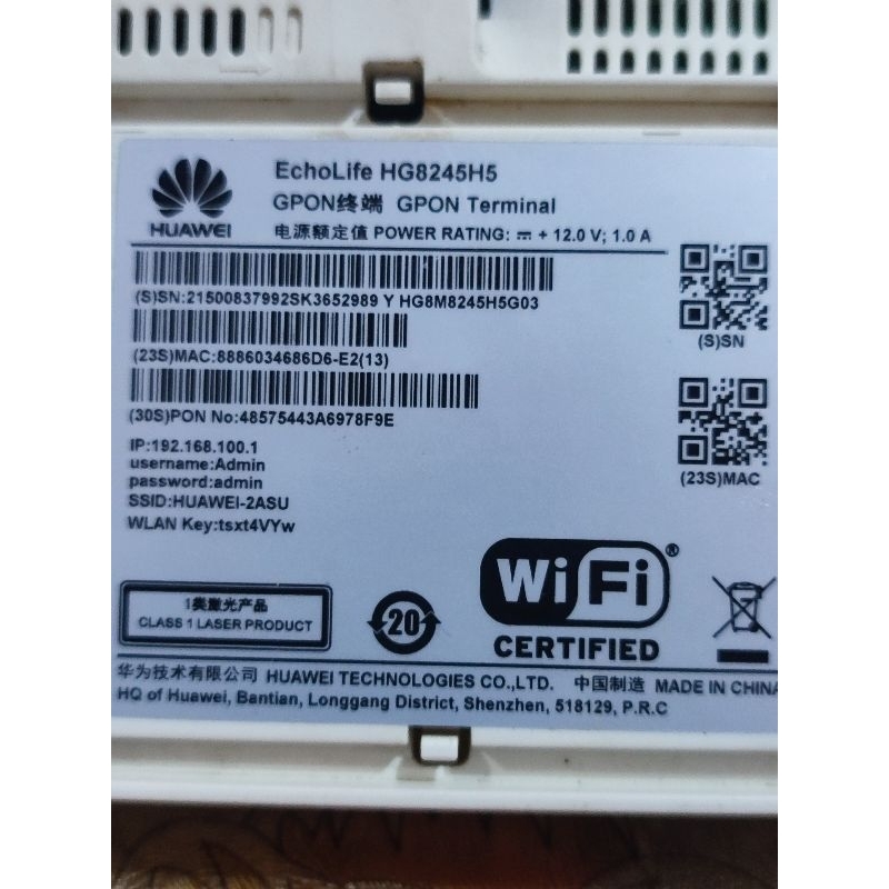 Jual Huawei 5h5 port biru antena kaku | Shopee Indonesia