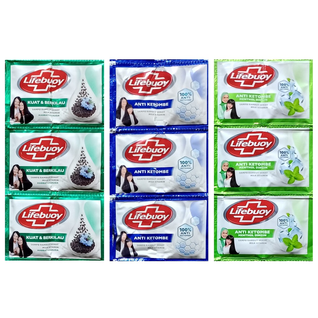 Jual SAMPO LIFEBUOY SACHET / 1 RENCENG ISI 12 PCS / 9ML | Shopee Indonesia