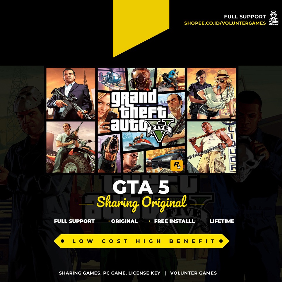 Jual KODE L99L GRAND THEFT AUTO V GTA 5 PC ORIGINAL LATEST UPDATE ...