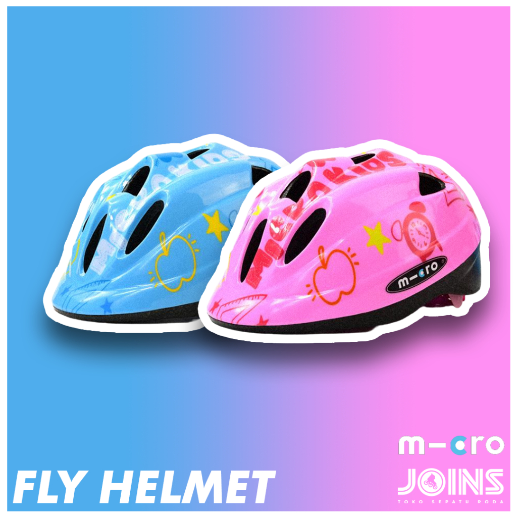 Jual Helm Sepatu Roda Inline Skate M-cro (Micro) Fly Helmet | Shopee ...