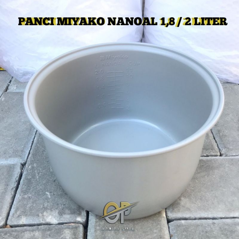 Jual PANCI RICECOOKER NANOAL ORIGINAL MIYAKO KAPASITAS 2 LITER / PANCI ...