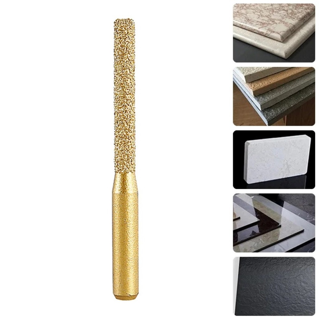 Jual Mata Profil CNC Diamond Mata Router Keramik 6.35mm Mata Ukir Batu ...