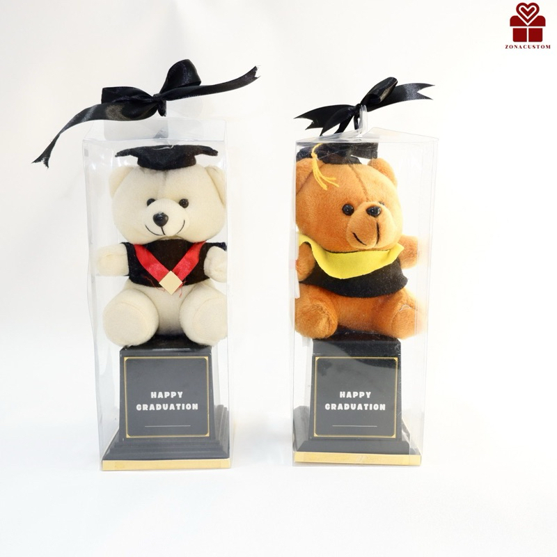 Jual Piala Boneka Wisuda Trophy Penghargaan Custom Nama Free Mika ...