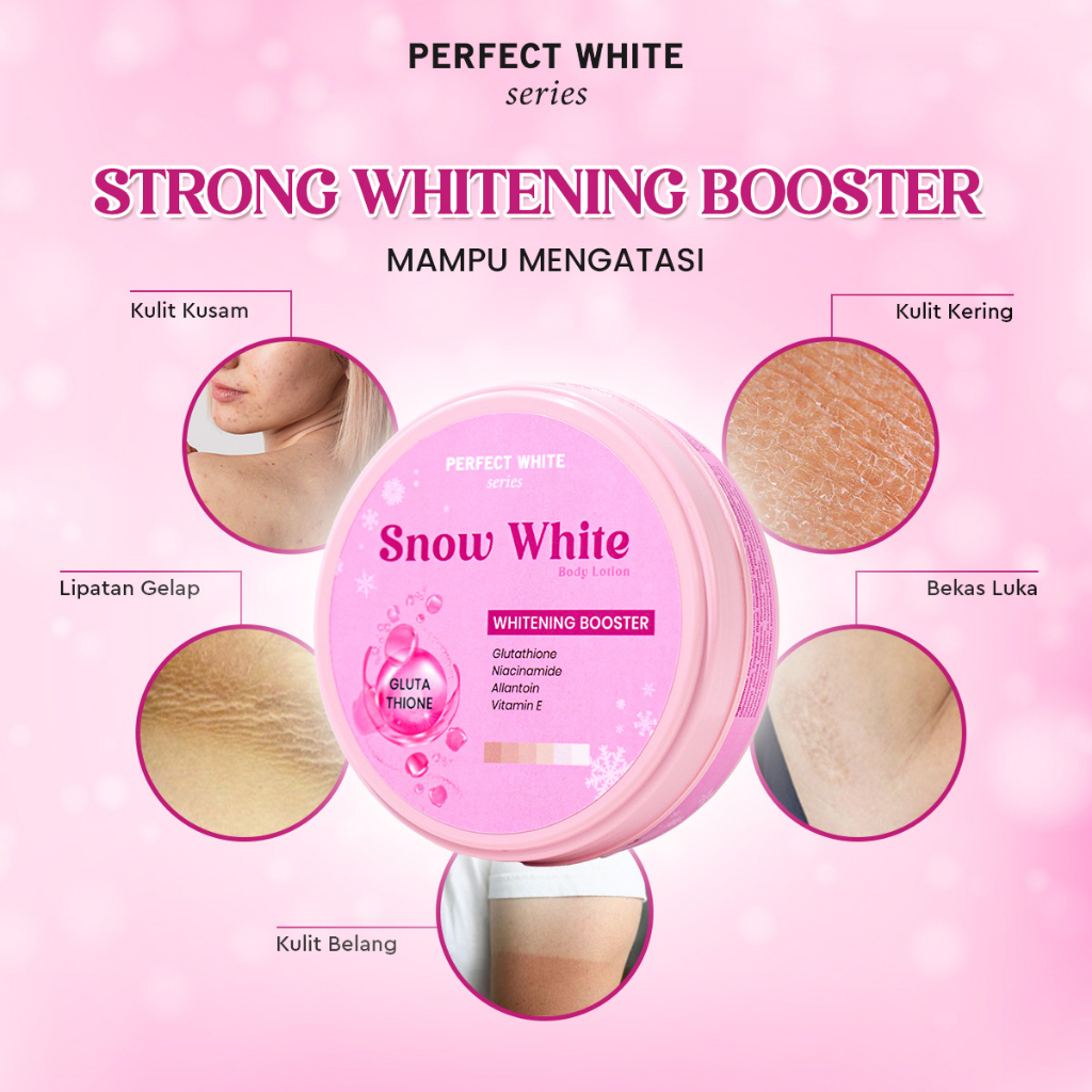 Jual PERFECT WHITE Snow White Body Lotion | Shopee Indonesia