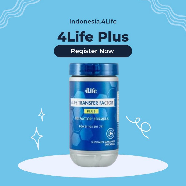 Jual 4LIFE TRANSFER FACTOR PLUS FORMULA ISI 9 KAPSUL ASLI VITAMIN UNTUK ...