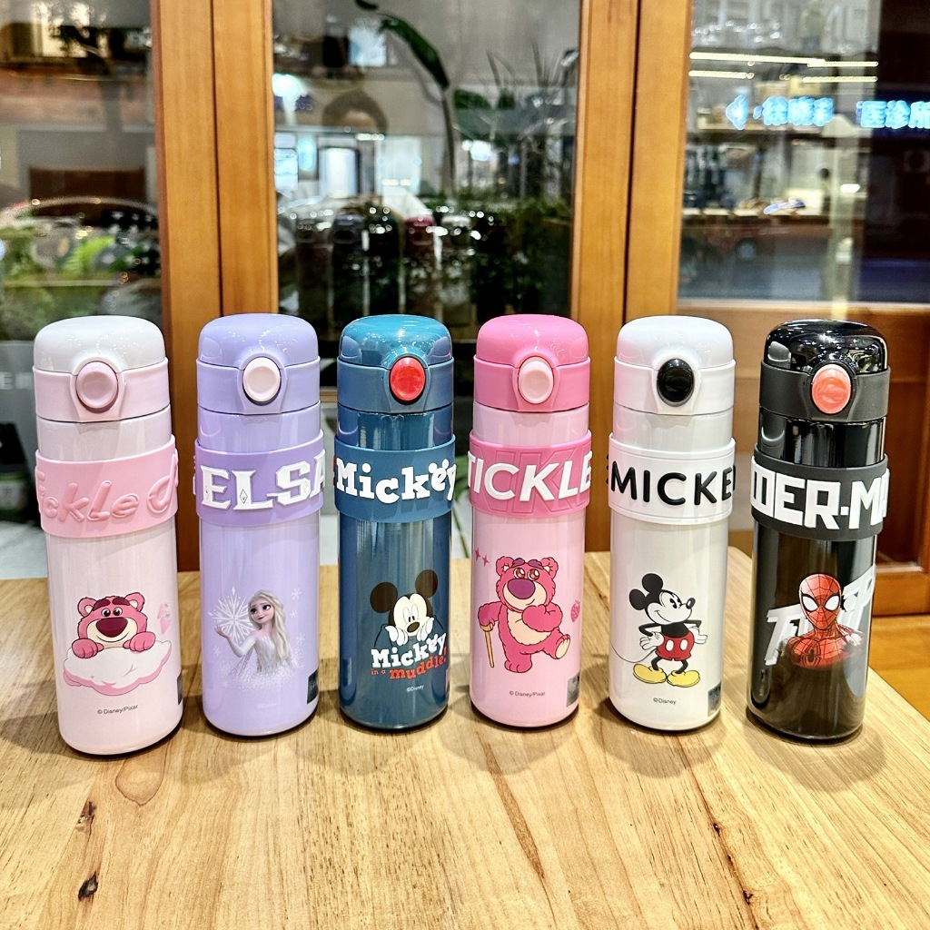 Jual Botol Minum Termos Anak gambar Lotso Elsa frozen Mickey Mouse Iron ...