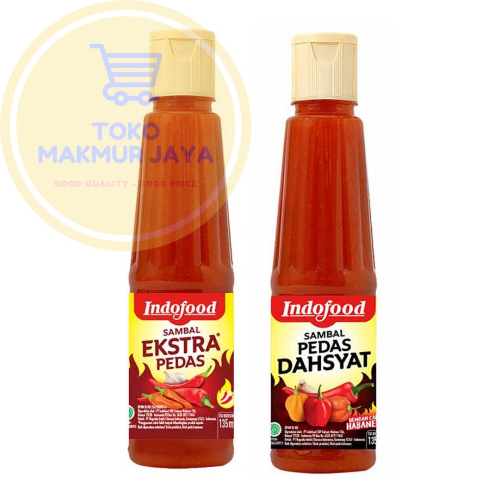 Jual INDOFOOD SAMBAL BOTOL 135ml | Shopee Indonesia