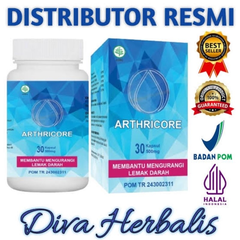 Jual ArthriCore Original Obat Hipertensi Jantung Kolesterol Tekanan ...